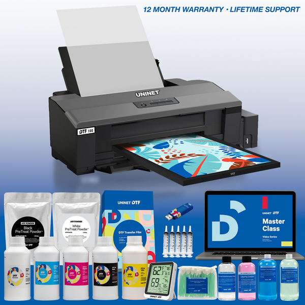 Uninet Direct To Film (DTF) 100 Digital Transfer Printer | Laser Transfer Supplies