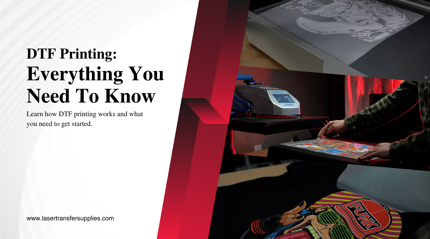 DTF Printing: Everything You Need To Know (2024) | Laser Transfer Supplies