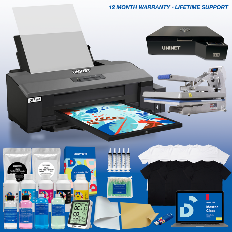 Uninet Direct To Film (DTF) 100 Digital Transfer Printer | Laser Transfer Supplies